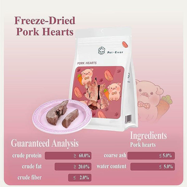 Pet-Ever Pork Hearts Treats - PetSpaceStores